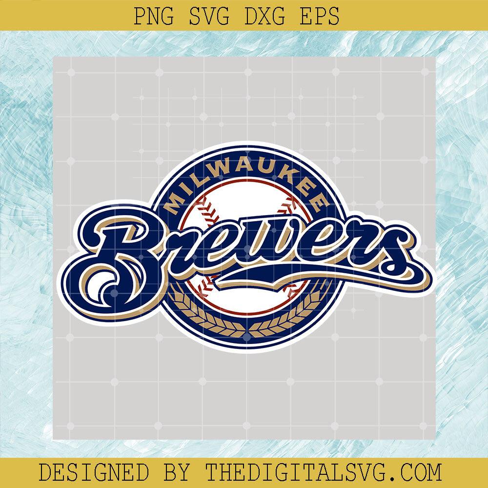 Milwaukee Brewers SVG, Baseball Sports SVG, Milwaukee Brewers Logo SVG ...