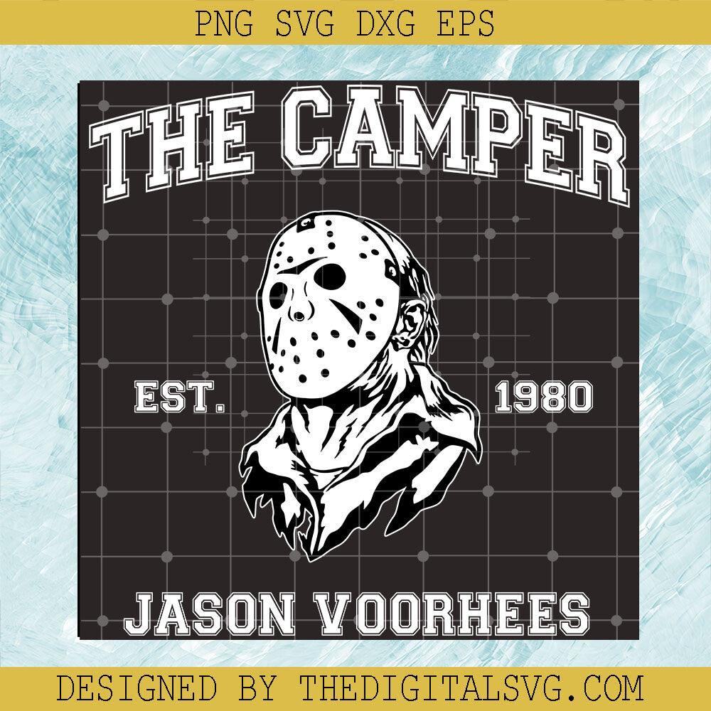 The Camper Est 1980 Jason Voorhees SVG, Halloween SVG, Jason Horror ...