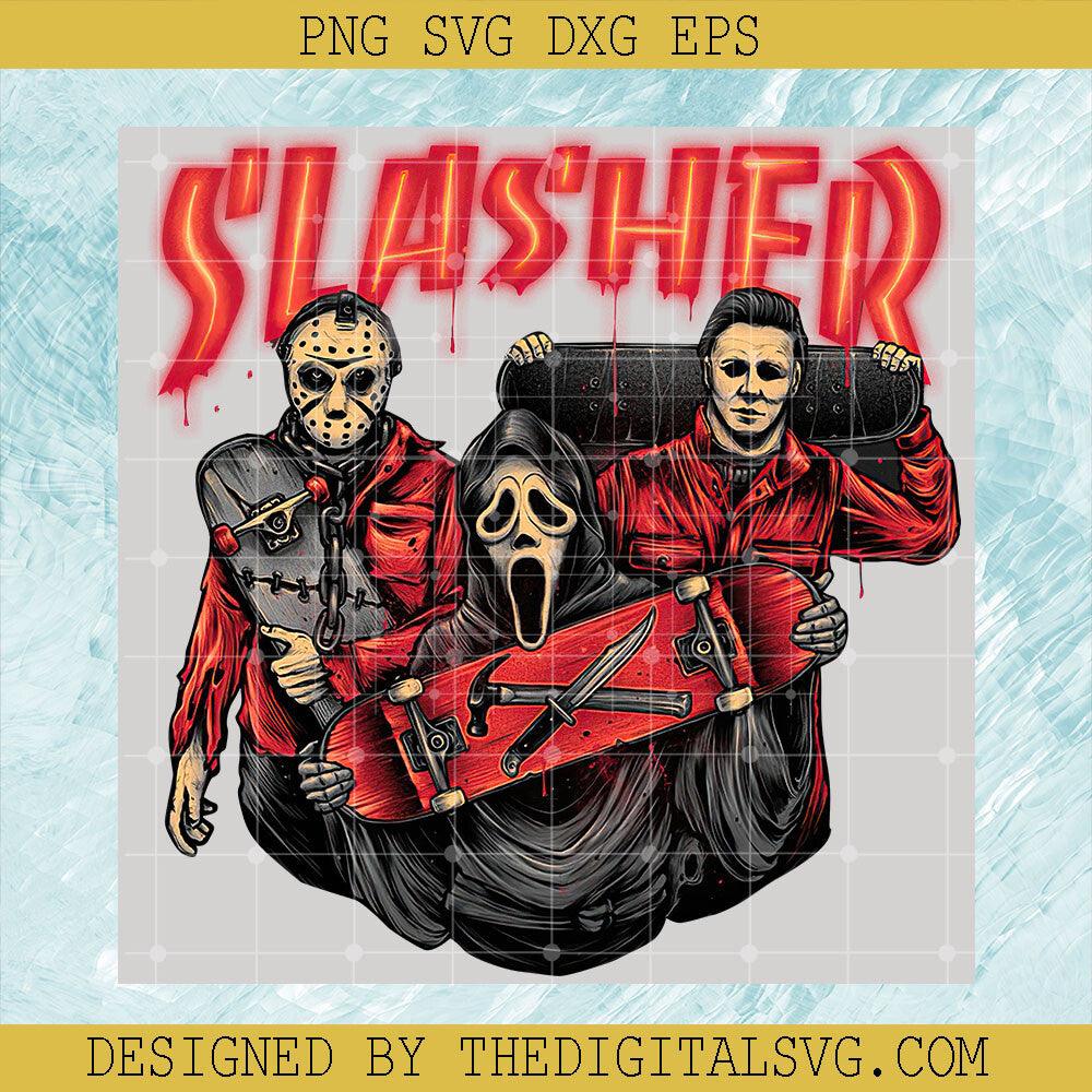 Slasher Horror Movies PNG Sublimation, Halloween Slasher PNG, Horror ...