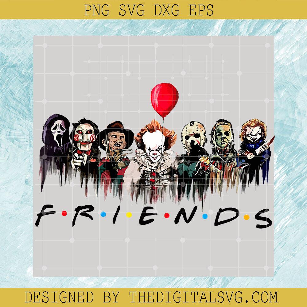 Friends Logo SVG, Horror Thriller SVG, Friends Halloween SVG ...