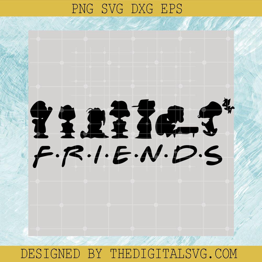 Friends Snoopy Dog SVG, Cartoon SVG, Friends SVG, Snoopy SVG ...