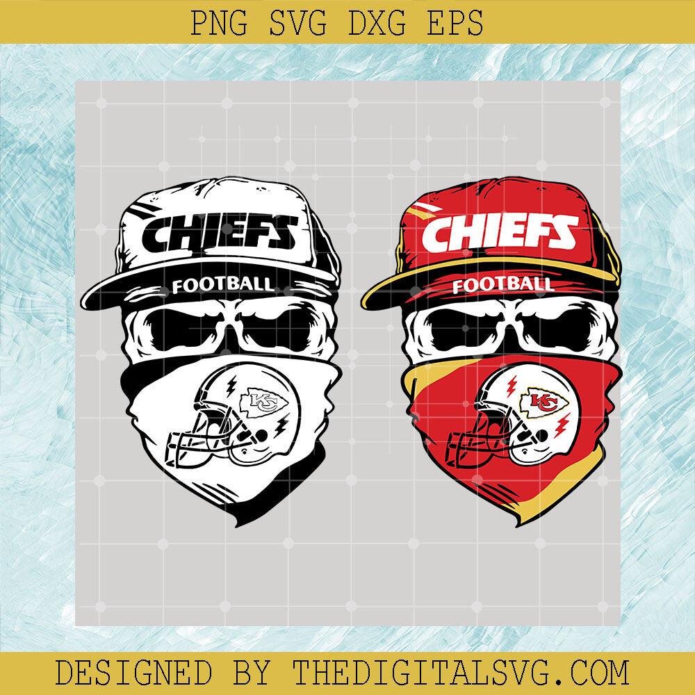 Kansas City Chiefs Skull SVG, Chiefs Football SVG, NFL Team Sport SVG ...