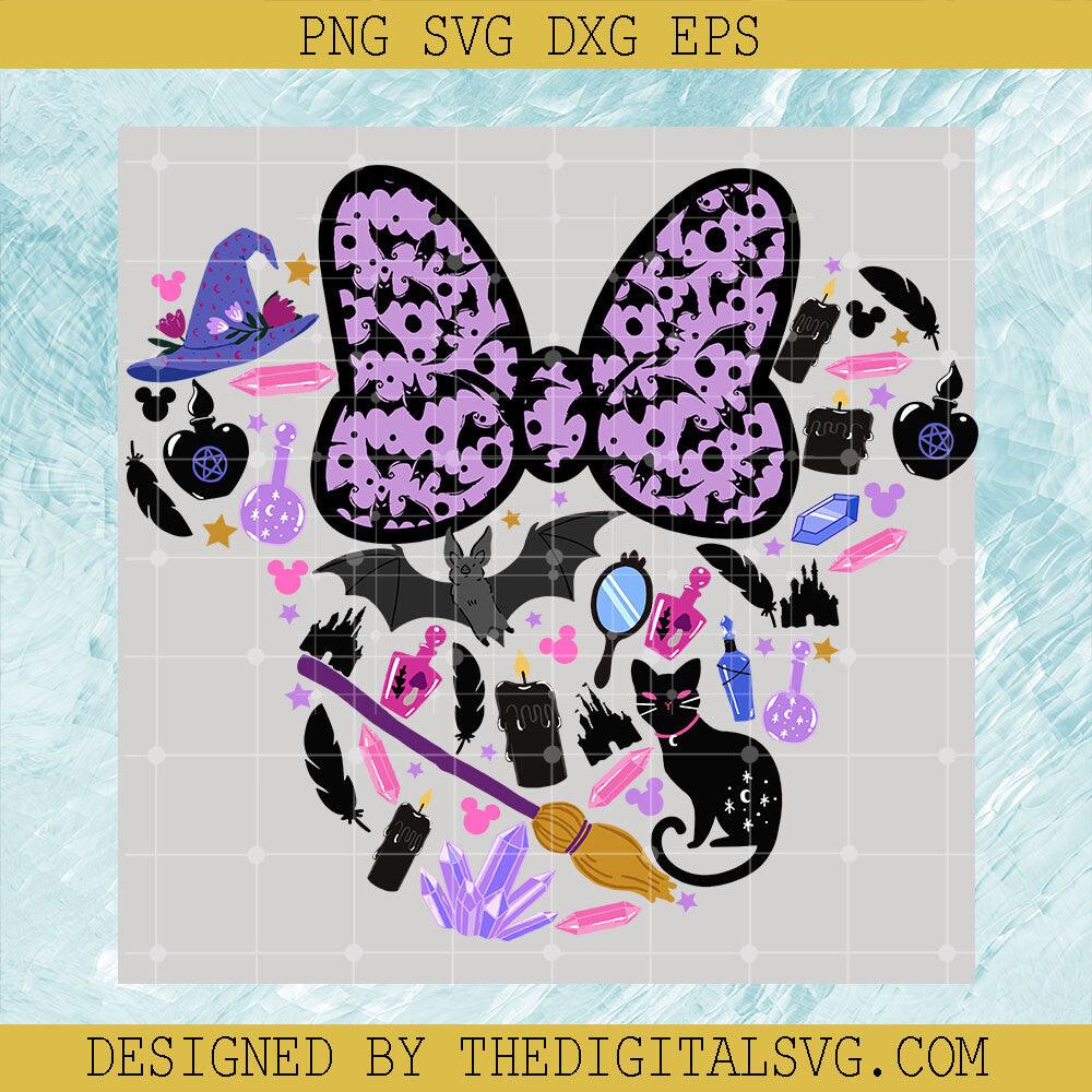 Minnie Head Hocus Pocus SVG, Halloween SVG, Disney Sanderson Sisters ...