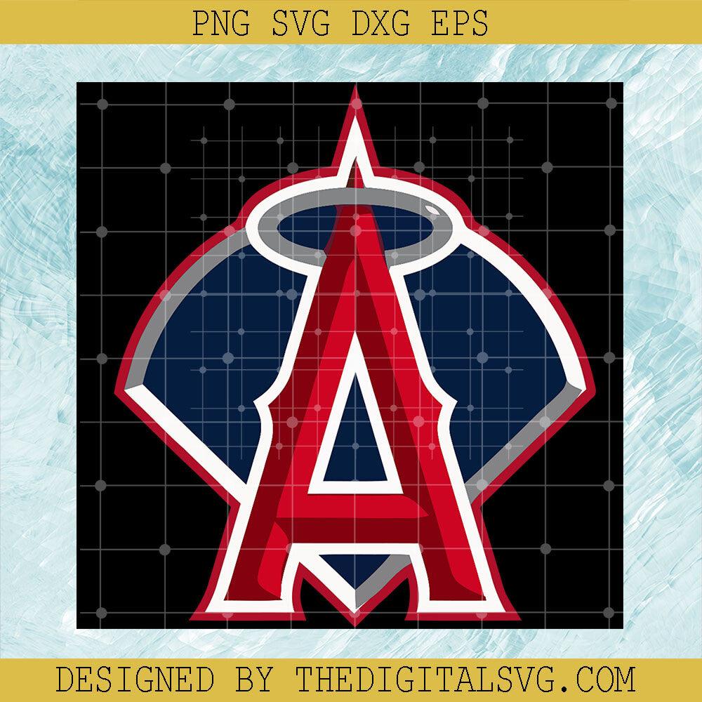 Los Angeles Angels SVG, La Angels Logo SVG, Baseball Sports SVG ...
