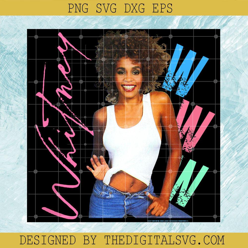 Whitney Houston PNG Designs, I Wanna Dance With Somebody PNG, Famous ...