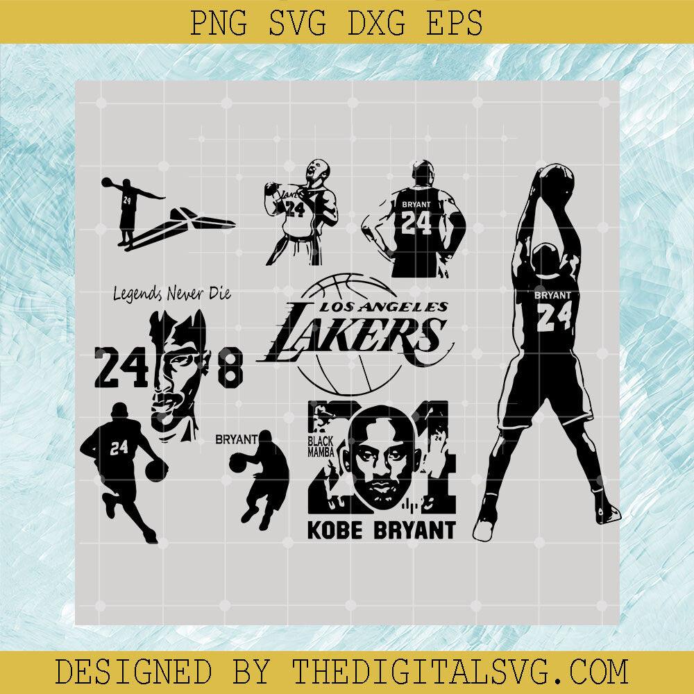 Los Angeles Lakers SVG PNG EPS DXF, Kobe Bryant SVG, Basketball Sport ...