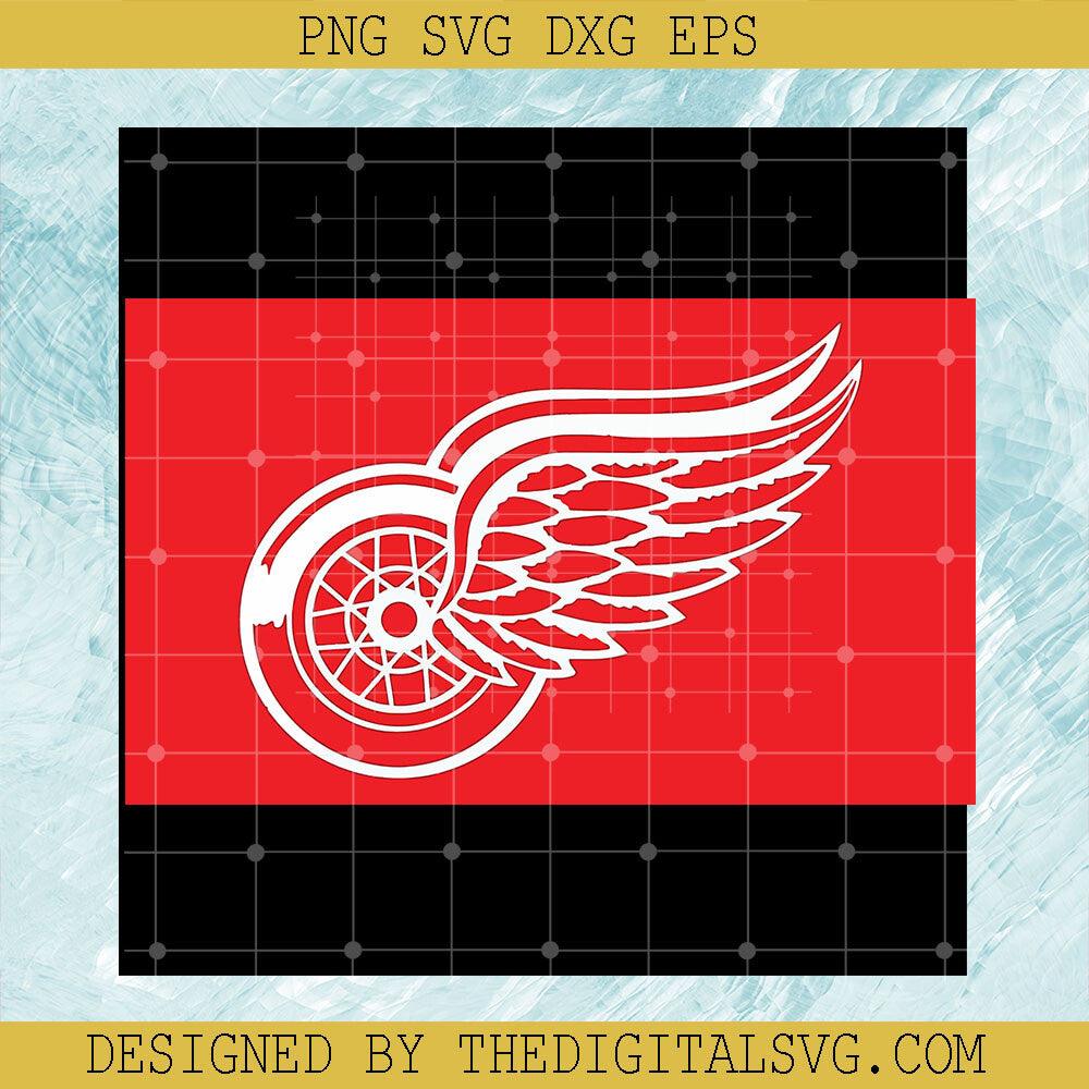 Detroit Red Wings SVG, Red Wings Logo SVG, Hockey Sports SVG ...