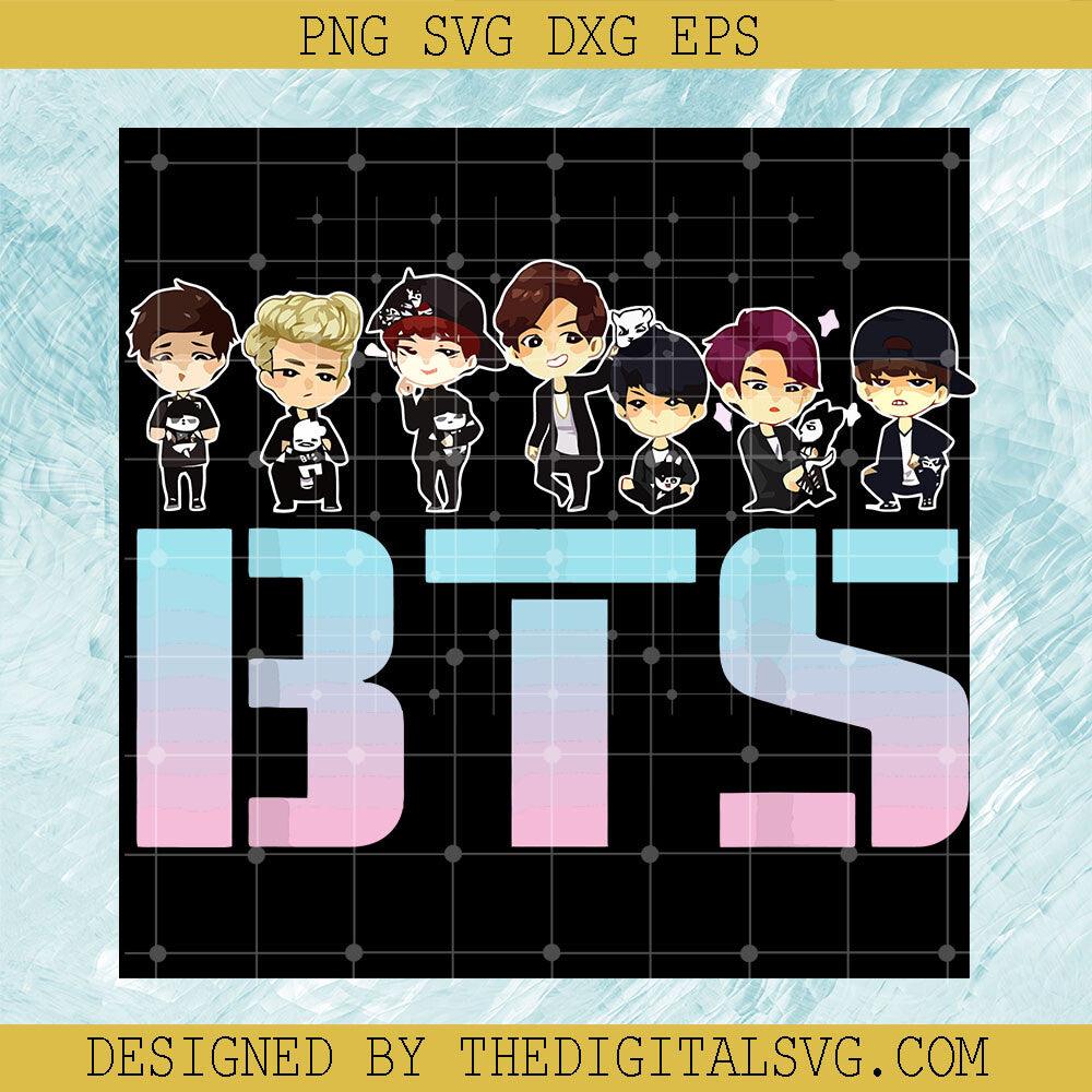 Kpop Bts Love Yourself Svg, Bts Is A Famous Korean Kpop Group Svg, Bts ...