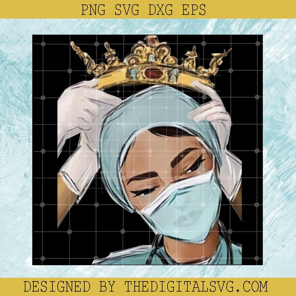 Nurse Queen Svg, Nurse Girl Svg, Crown Svg | TheDigitalSVG