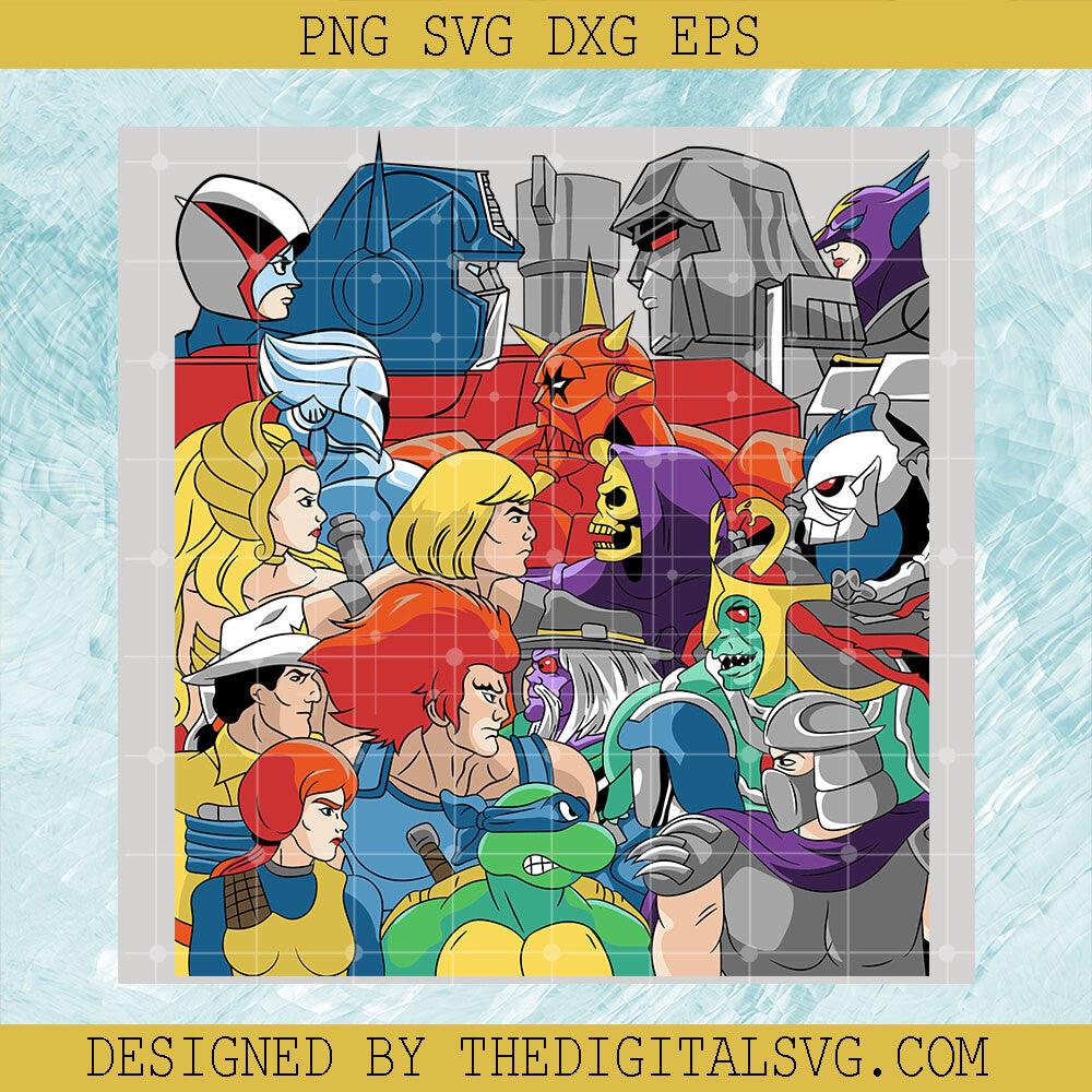 He Man Svg, Cartoon Svg, Character Cartoon Svg | TheDigitalSVG