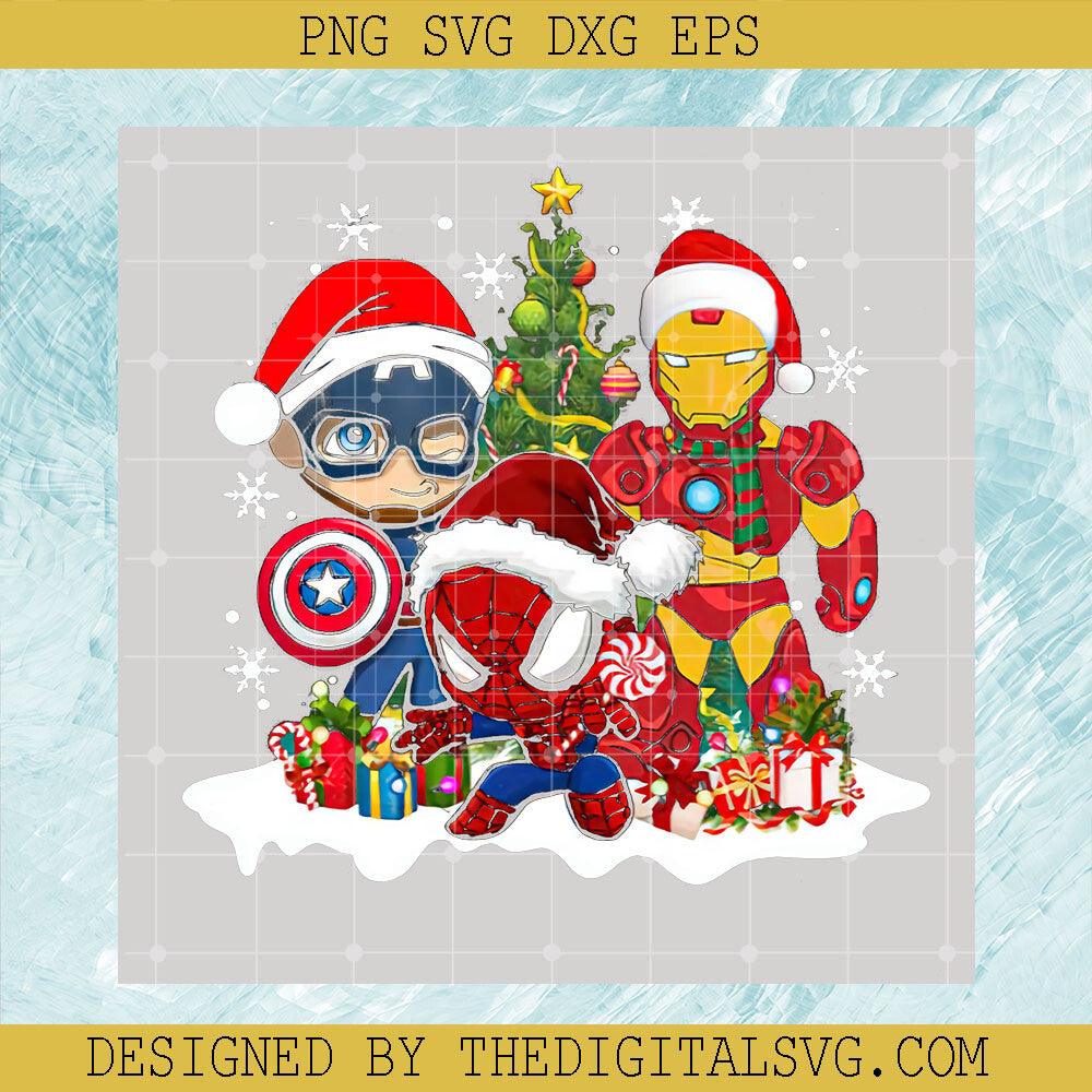 Avenger Christmas PNG, Marvel Avenger PNG, Christmas Holiday PNG ...