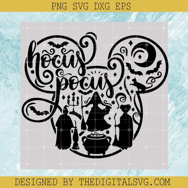 Hocus Pocus Mickey SVG, Halloween Mickey SVG, Hocus Pocus SVG ...
