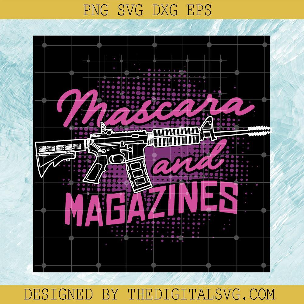 Mascara-And-Magazines-Pro-Gun-Shirts-For-Women-Gift-For-Friends-Gift ...
