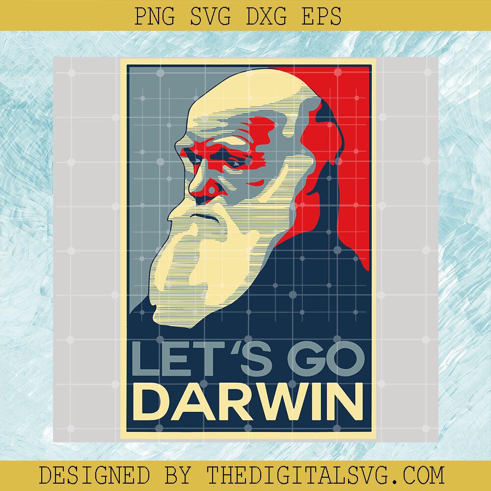 Let's Go Darwin Svg, Anti Biden Svg, Americian Svg, Charles Darwin Svg ...