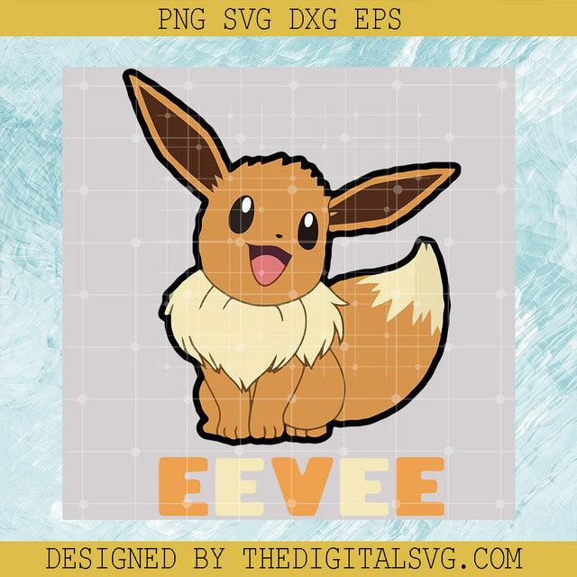 Pokemon Eevee SVG, Pokemon SVG, Anime SVG | TheDigitalSVG