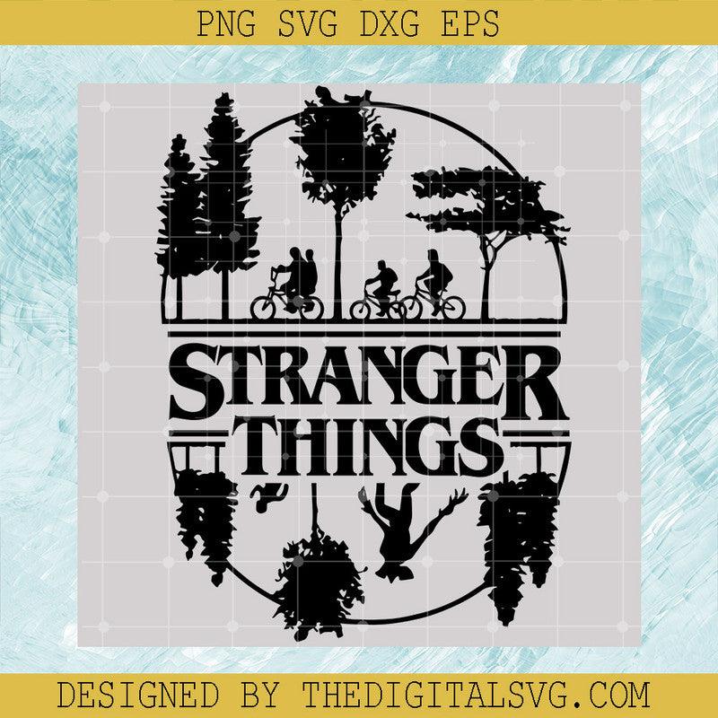 Strager Things with Tree Svg ,Stranger Things Netflix Svg, Stranger ...