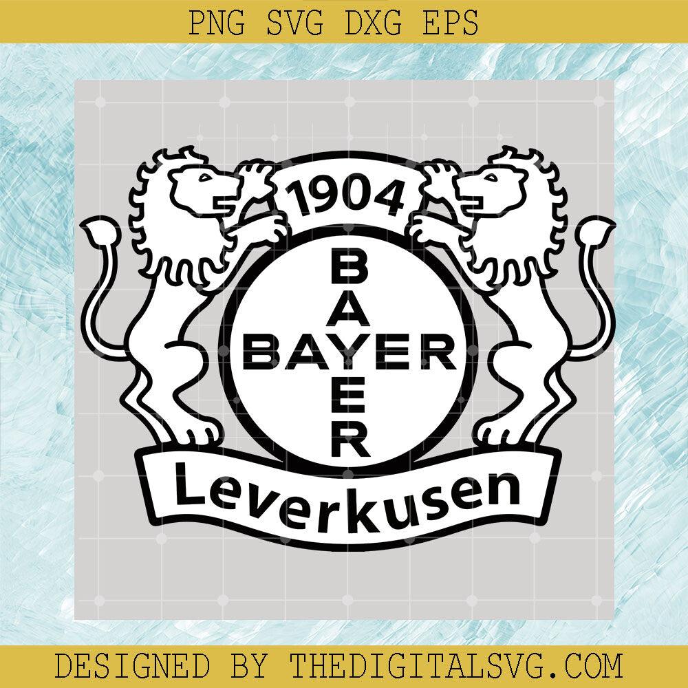 Logo Byer Leverkusen SVG, 1904 Bayer SVG, Football Sport SVG ...