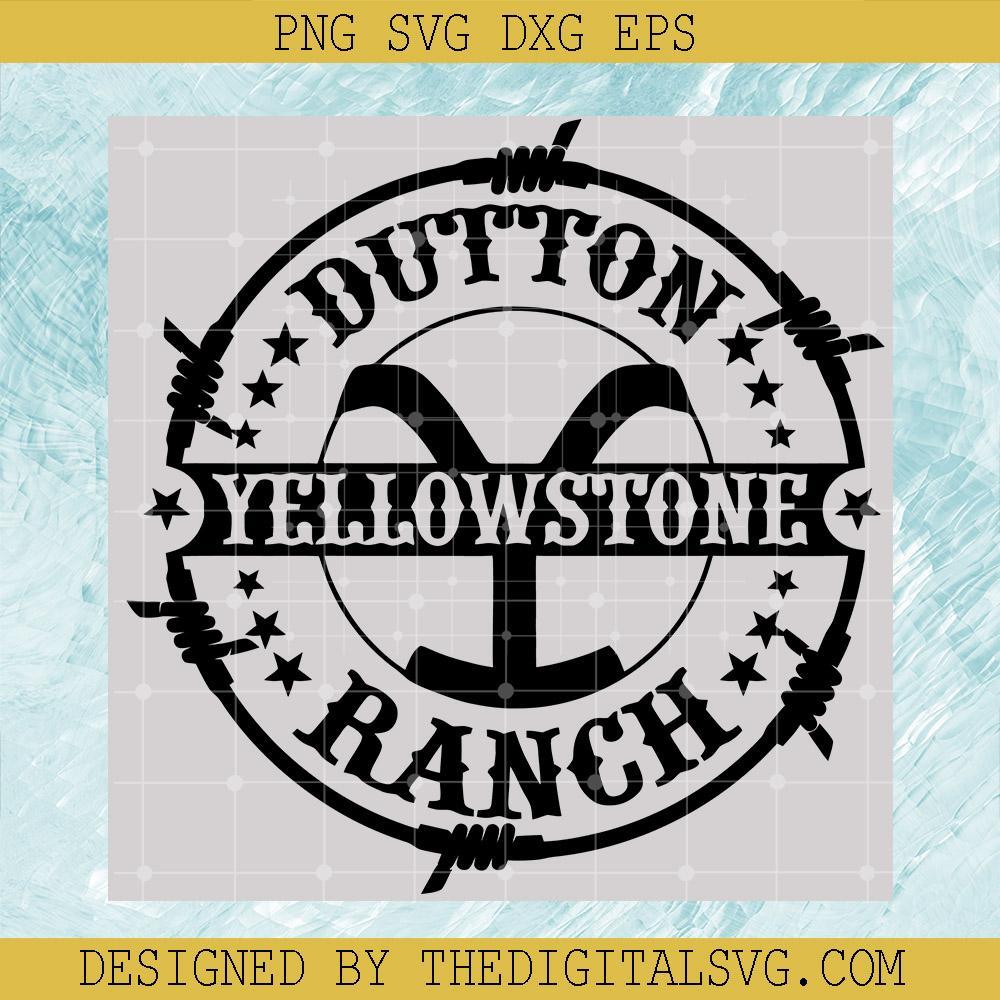 Dutton Ranch Yellowstone Svg, Yellowstone Svg, Dutton Ranch Svg ...