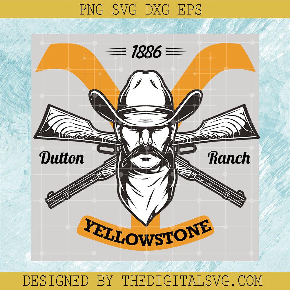 1886 Dutton Ranch Yellowstone Svg, Dutton Ranch Svg, Yellowstone Svg ...